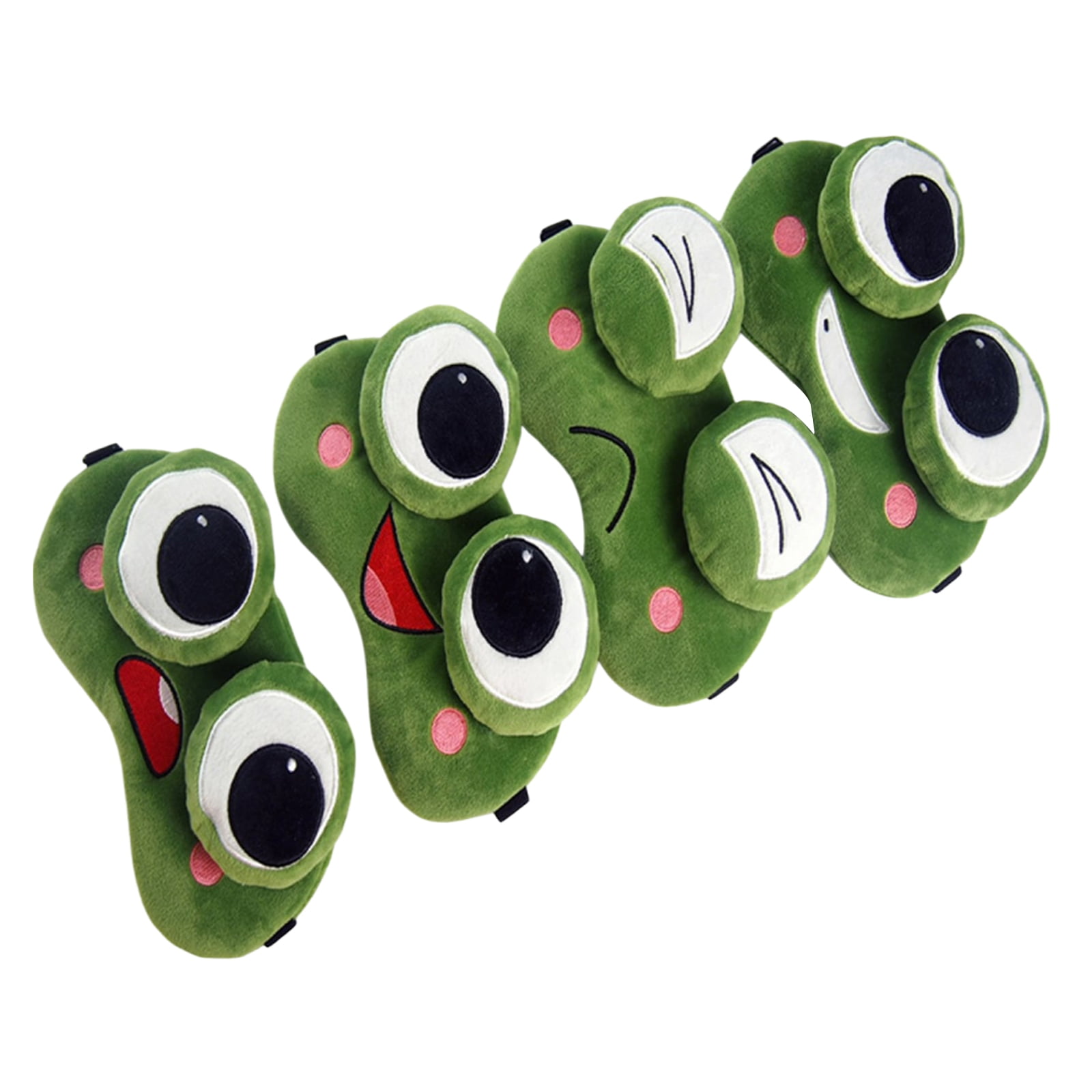 Puloru Adult goggles cartoon frog shape embroidery pattern goggles ...