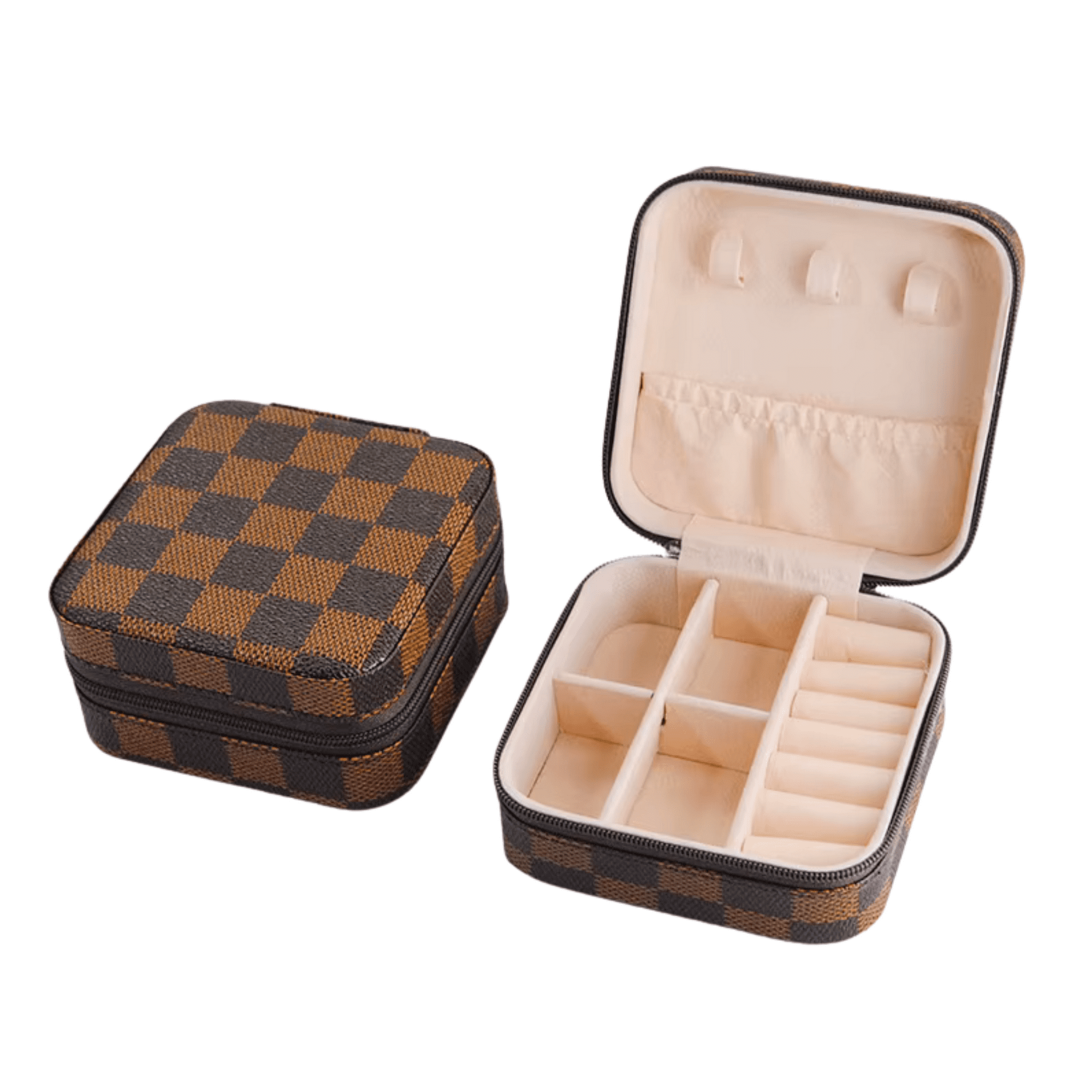 Click here for Dont Ask Dont Ask Chequered Jewellery Mini Travel... prices