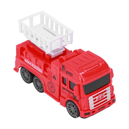 Inertial Fire Truck, Inertial Drive Increase Cognition Fire Engine Toy ...