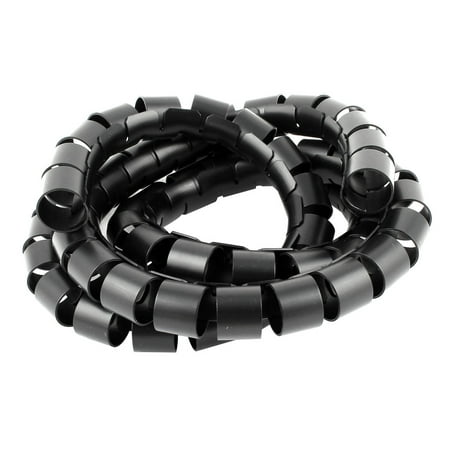 Spiral Tube Cable Wire Wrap Organizer PC Cord Management 30mmx1.5m ...