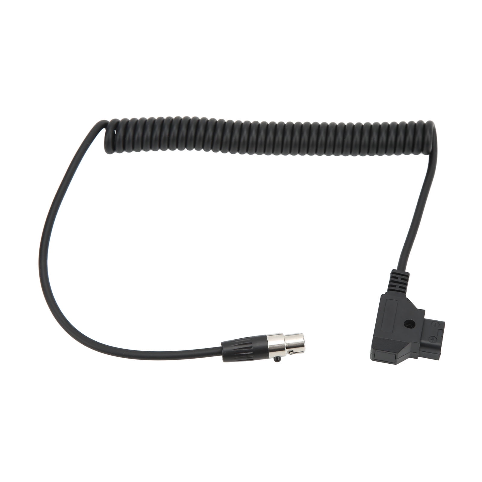 D Tap 4 Pin XLR Adapter Coiled Cable, D Tap 4 Pin XLR Power Cable ...