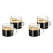Kaffe Double Wall Small Glass Espresso Cups, 3oz, Set of 2 - Walmart.com