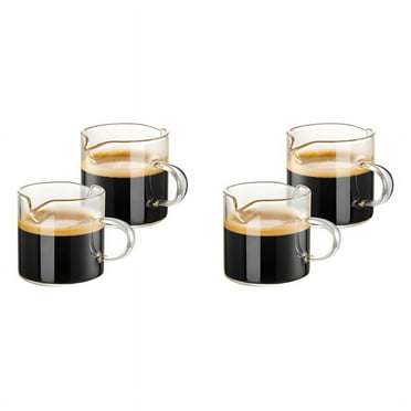 Kaffe Double Wall Small Glass Espresso Cups, 3oz, Set of 2 - Walmart.com