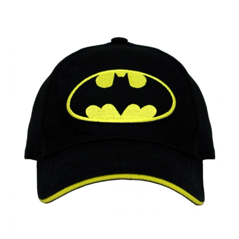 Batman Logo Black Baseball Cap #BM5741 - Walmart.com - Walmart.com