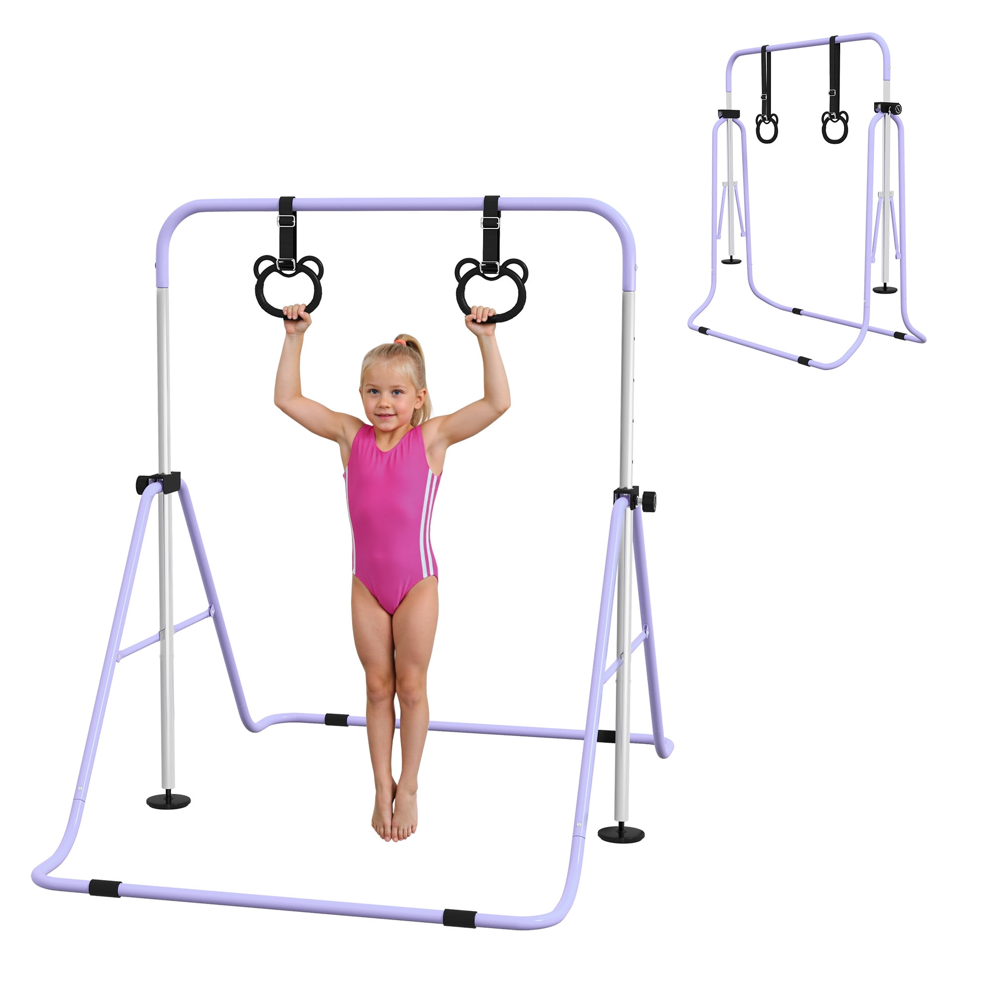Click here for Qaba Kids Gymnastics Bar  Foldable Horizontal Bar... prices