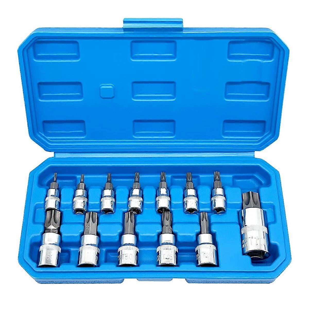 Click here for Luoshangyuan 13pcs Star Torx Bit Socket Set T8-T70... prices