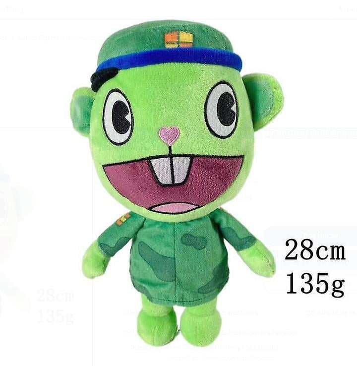 11" Happy Tree Friends Htf Flippy Fliqpy Stuffed Doll Anime Plush Toy ...