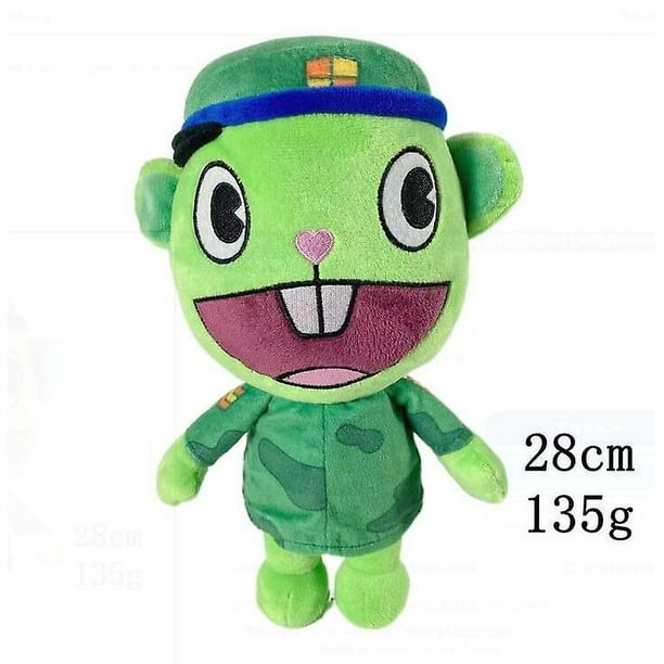 11" Happy Tree Friends Htf Flippy Fliqpy Stuffed Doll Anime Plush Toy ...