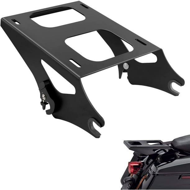 ROADGIVE Detachable Two Up Tour Pack Pak Mount Luggage Rack Compatible ...