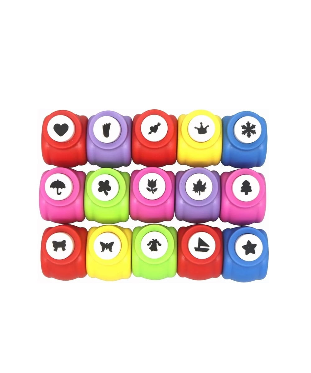 Mini Perforadoras Para Papel Malubero Pack 15 diferentes | Walmart en línea