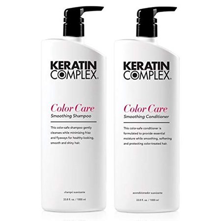 Keratin Complex Smoothing Therapy Color Care Shampoo and Conditioner ...