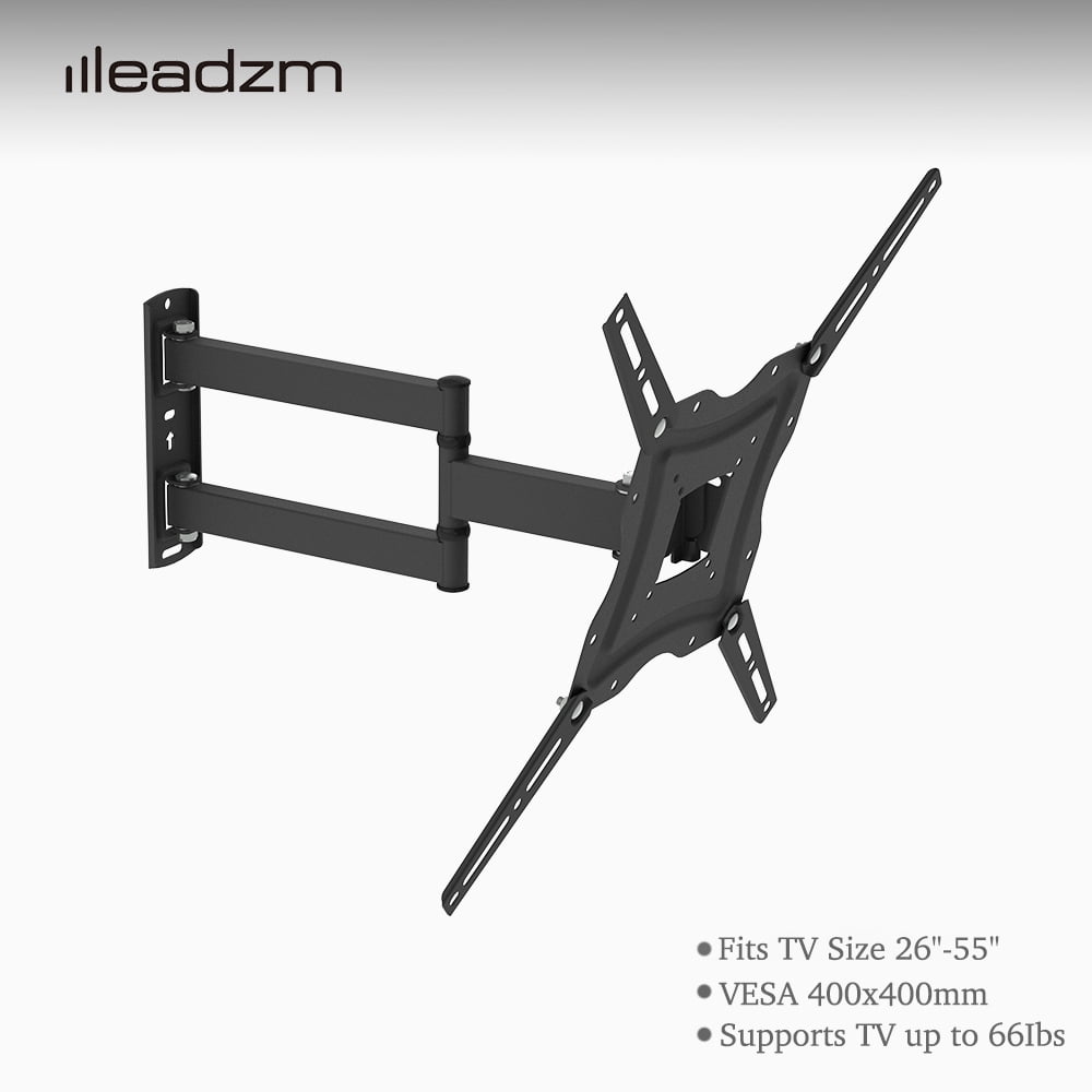 Ktaxon Full Motion TV Wall Mount Swivel Bracket 26 32 40 42 47 50 55 ...