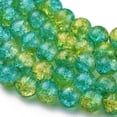 1strand Glass Beads Strands Round Medium Turquoise 8mm Hole: 1.3~1.6mm ...