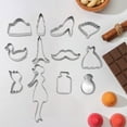 Holiday Cookie Cutters,Stainless Steel Cookie Princess Series DIY Cake ...