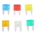 60pcs Multicolor Profile Small Size Mini Blade Fuse Assortment Auto Car ...