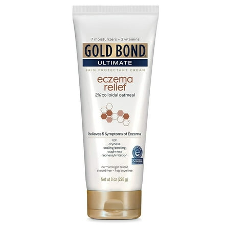Gold Bond Ultimate Rough & Bumpy Skin Cream 8 Ounce Jar (236ml) (2 Pack ...