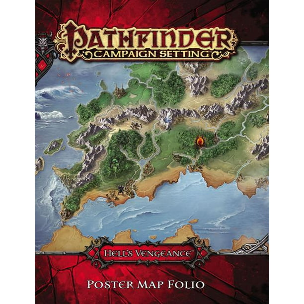 Pathfinder Campaign Setting: Hell's Vengeance Poster Map Folio (Other ...
