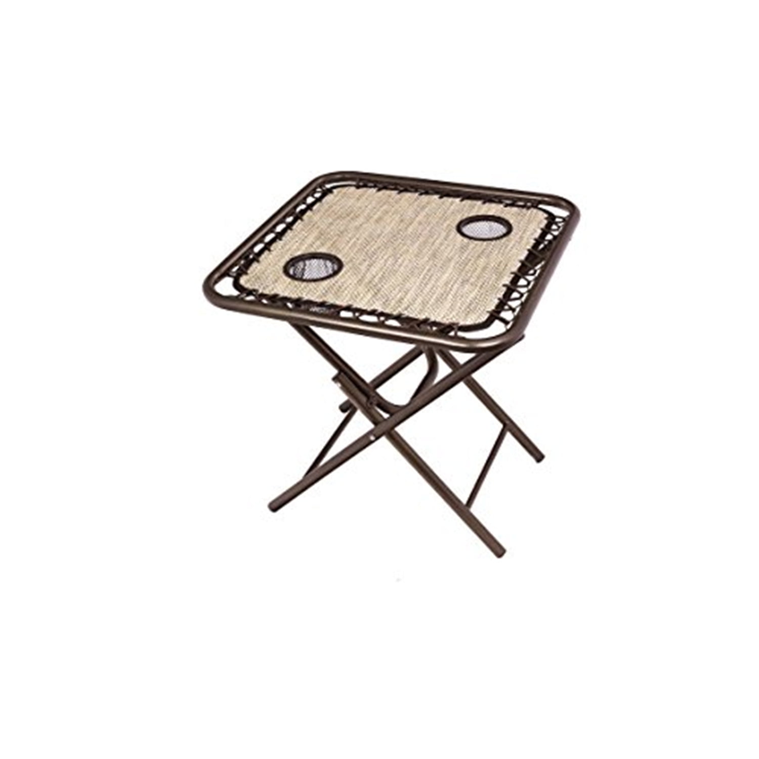 Foldable Sling Table w/ 2 cup holders - Walmart.com