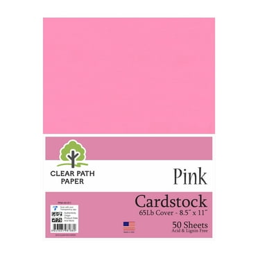 Astrobrights Color Cardstock, Pulsar Pink, 8.5" x 11", 250 Count ...