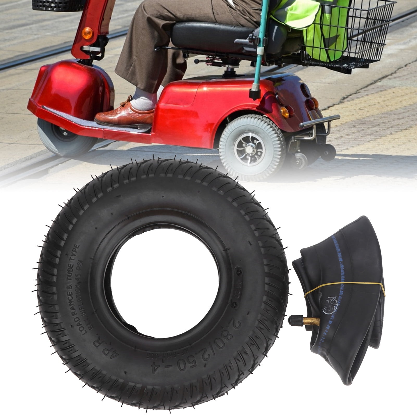Click here for Wchiuoe Scooter Tire And Inner Tube Set 2.80‑2.50‑... prices