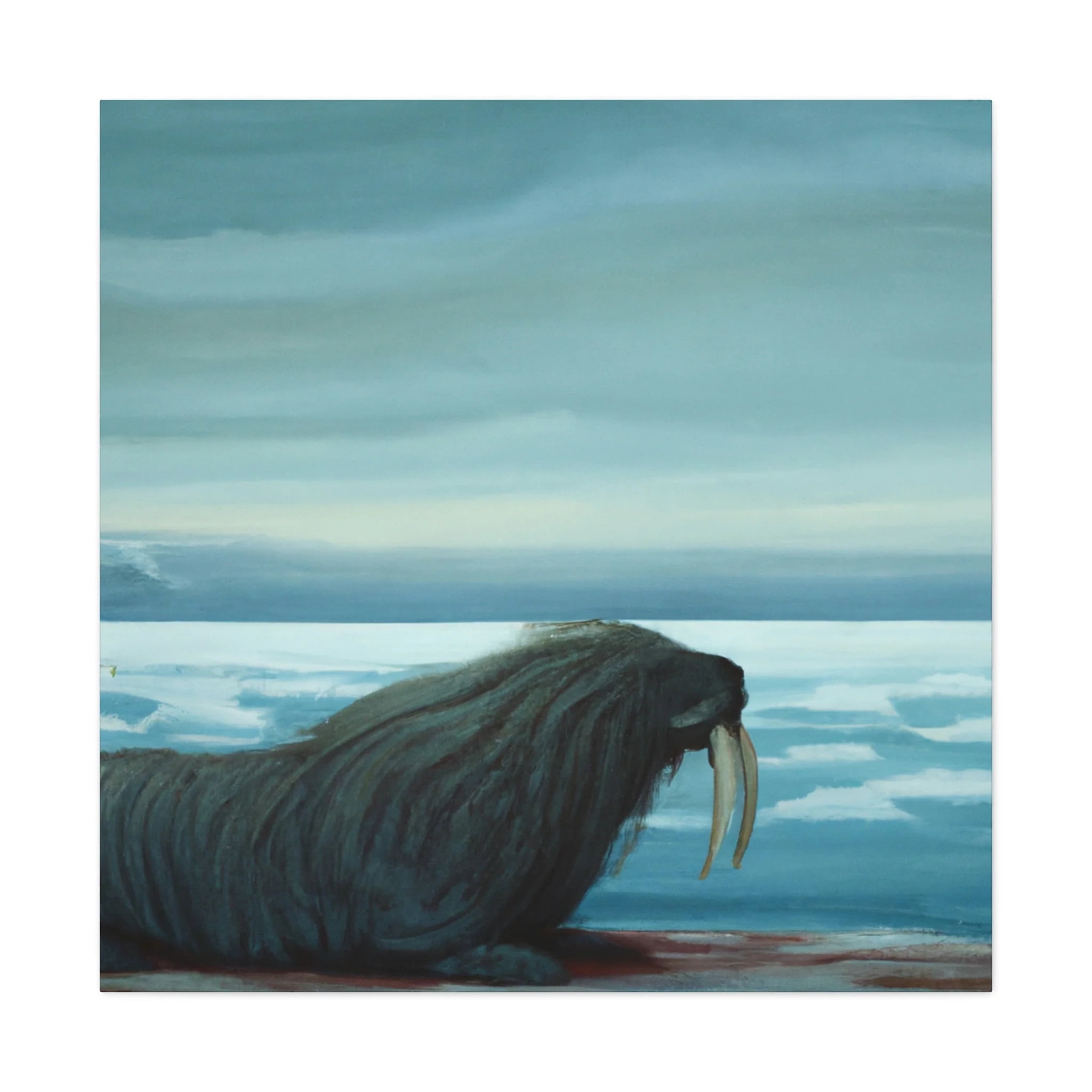 Walrus Underwater Majesty - Canvas - Walmart.com