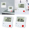 Digital Timer Alarm Clock LCD Display Timer Clock Countdown Timer Wall ...