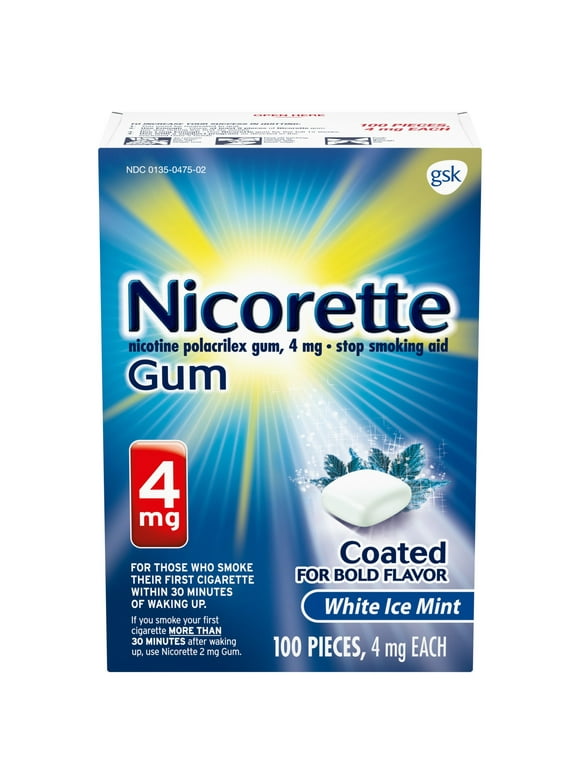 Nicotine Gum in Quit Smoking - Walmart.com