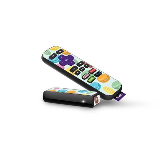 Skin Decal Wrap Compatible With Roku Express Remote Sticker Design ...