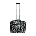World Traveler Rolling 17-Inch Laptop Briefcase Computer Case - Black ...
