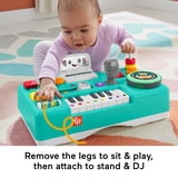 Fisher-Price Busy Musical Infant DJ Activity Table, Sound Play Center ...