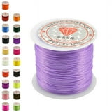 50M Strong Stretch Elastic Cord Wire rope Bracelet Necklace String Bead ...