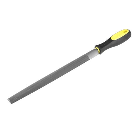 10-Inch Second Cut Grade High Carbon Hardened Steel Half Round File ...