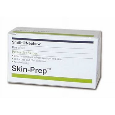 Smith & Nephew No Sting Skin Prep Wipes, Medical Barrier, Alcohol-Free ...