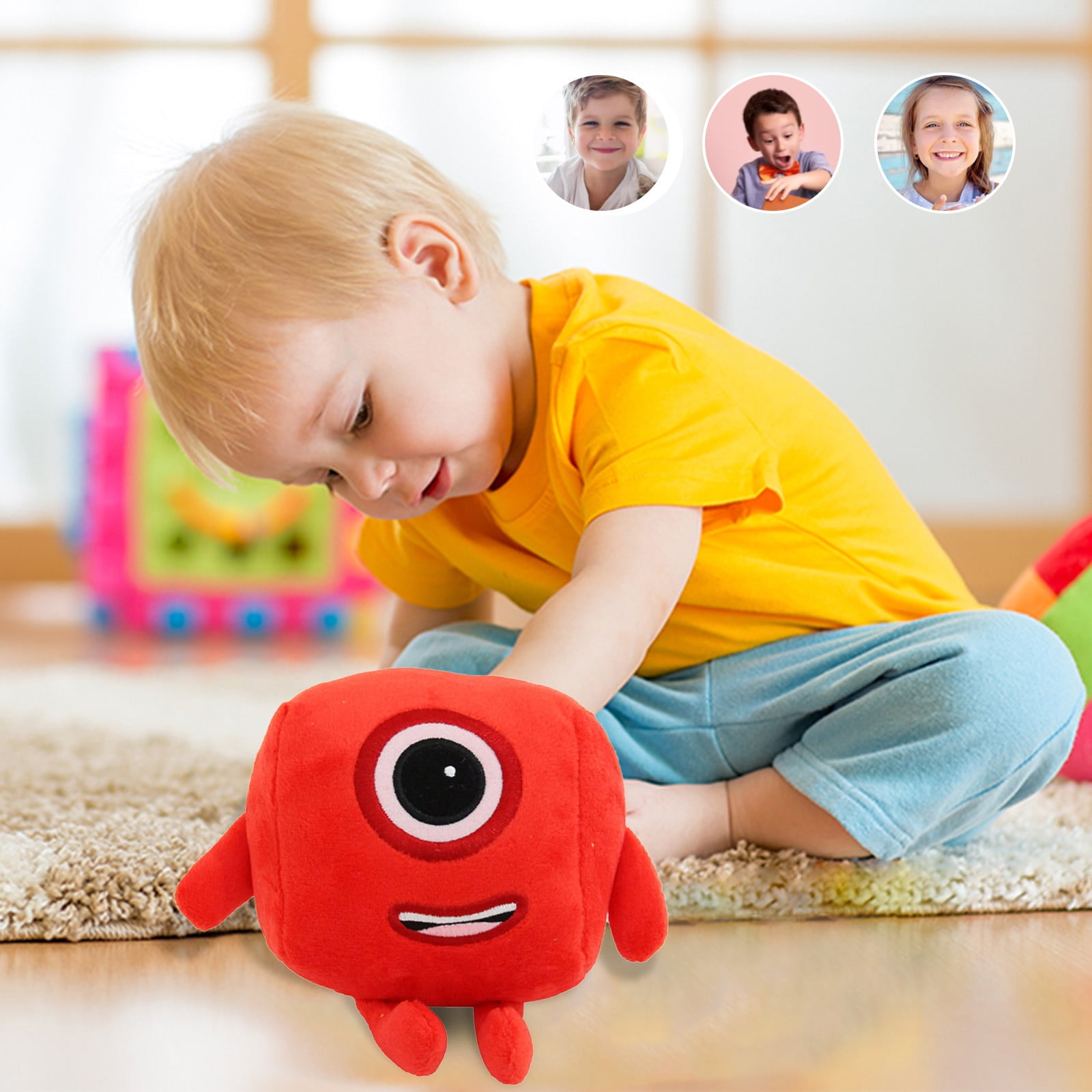 Buy WOCLEILI Numberblocks Plush Toys 1-10 Mathematics Enlightenment ...