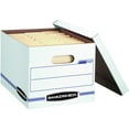 "Bankers Box Legal Size Cardboard Storage/File Box, White, 6/Pack, 12.5 ...