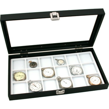 Herrschners® 59-Thimble Deluxe Thimble Case With Glass Door Accessory ...