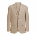 Fwqbns Men's Casual Lightweight Sport Coat One Button Blazer Khaki ...