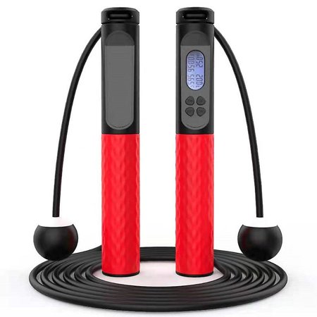 Smart Cordless Jump Rope Counting Exercise Weight-bearing Fitness ...