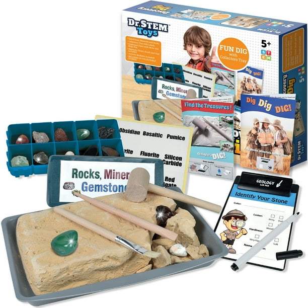 Ben Franklin Discovery Rock & Gem Dig Set - Walmart.com