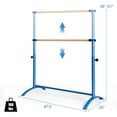 Costway 51'' Portable Freestanding Stretching Dancing Ballet Bar with 4 ...