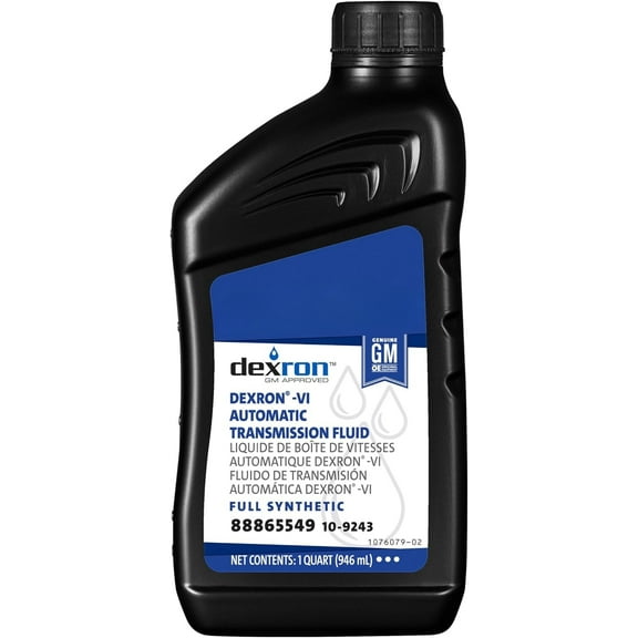 ACDelco GM Dexron VI Full Synthetic Automatic Transmission Fluid 1 ...