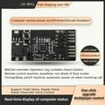 RABBITH Wireless Remote Computer Power Switch for Turn On/Off PC ...