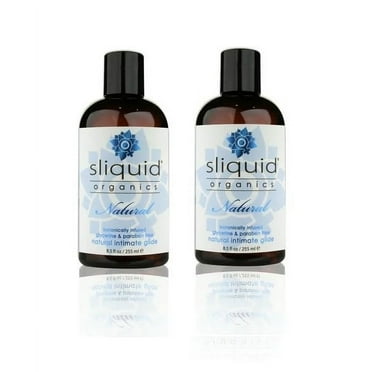 Sliquid Organics Natural Aloe and Water Based Personal Lubricant, 8.5 ...