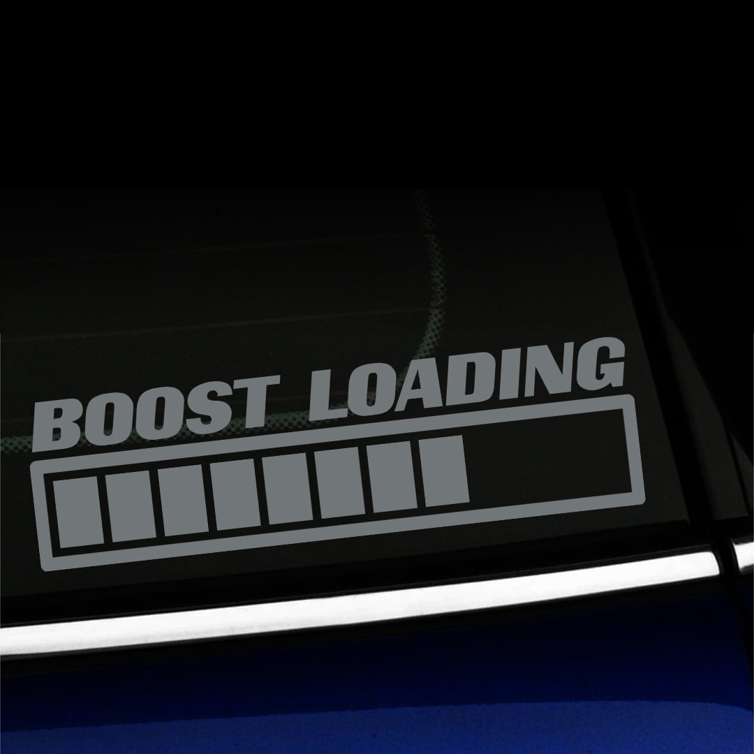 Boost Loading - Vinyl Decal - Choose Color - [GRAY] - Walmart.com