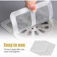 Disposable Shower Drain Hair Catcher, Upgraded Hair Drain Stickers ...