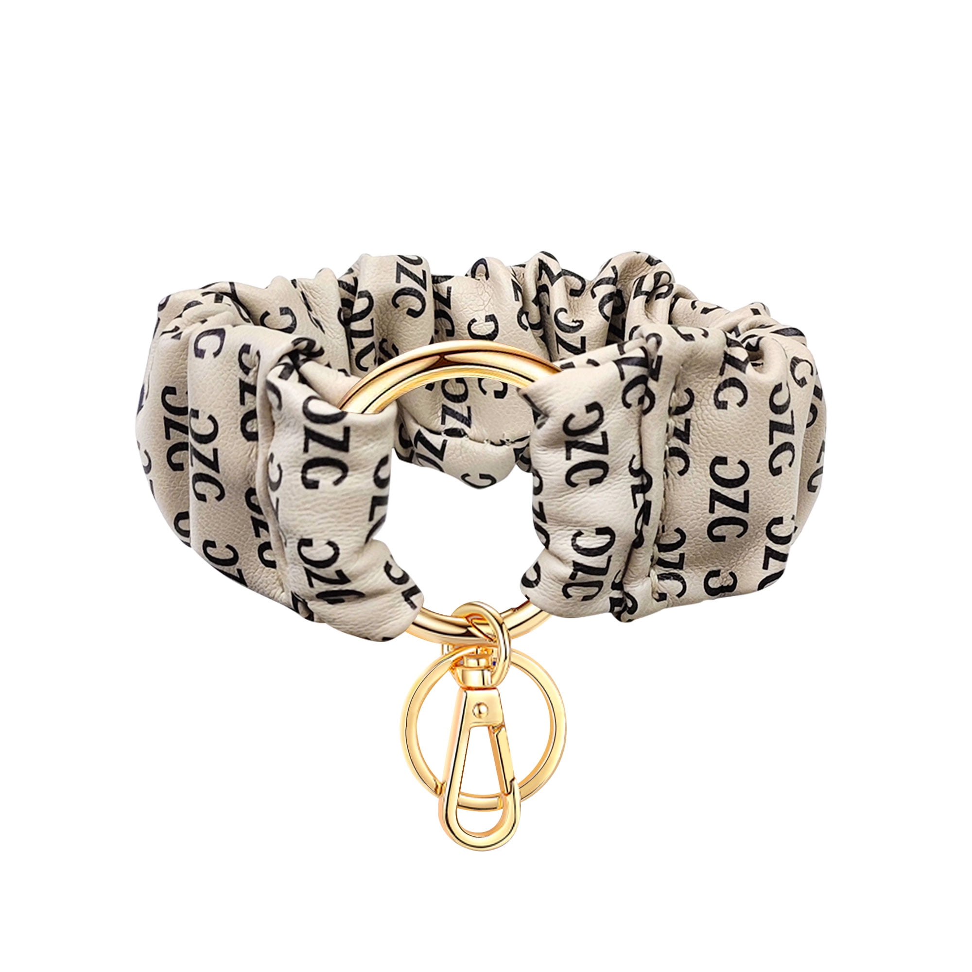 Click here for Elifjoydeco Scrunchie Keychain Wristlet  1pcs Whit... prices