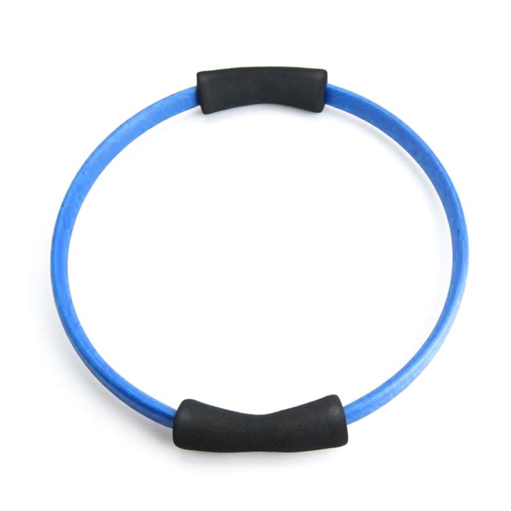 Yoga Pilates Magic Ring Body Slimming Crescent Handle Resistance Ring ...