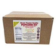 Commercial All-In-One Popcorn Machine Supplies Kit for 4 oz. Popper ...