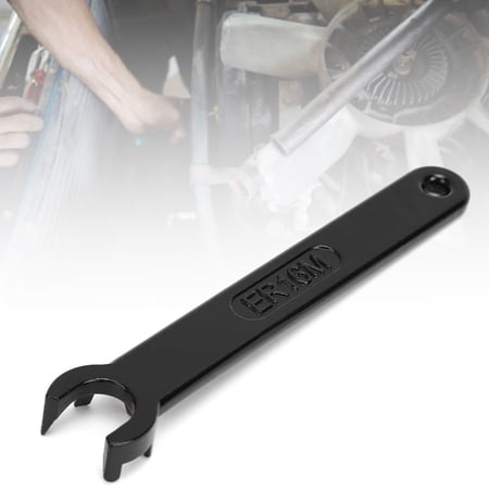 ER Wrench, High Carbon Steel M-Type Clamping Nut Wrench CNC Collet ...