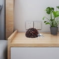 BESTYASH Assorted Color Pine Cone Key Holder Box Durable Resin Outdoor ...